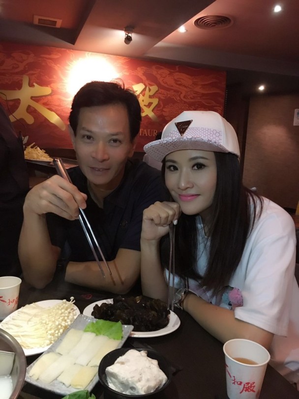 TVB Entertainment News: Pinky Cheung and Berg Ng had dinner together in ...