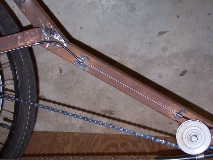 Freth's Recumbents: Rear Derailleur Cable