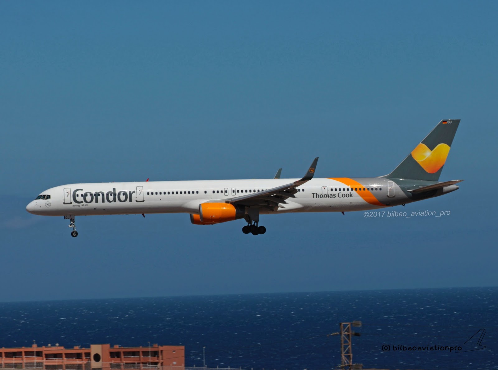 bilbao_aviation_pro: Condor Boeing B757-300 "D-ABOJ"-Eurowings operara ...