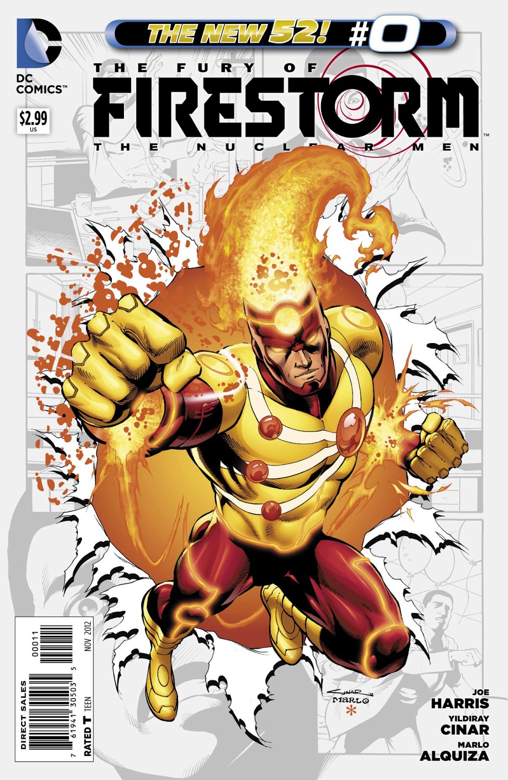 Comic Covers: Firestorm #0