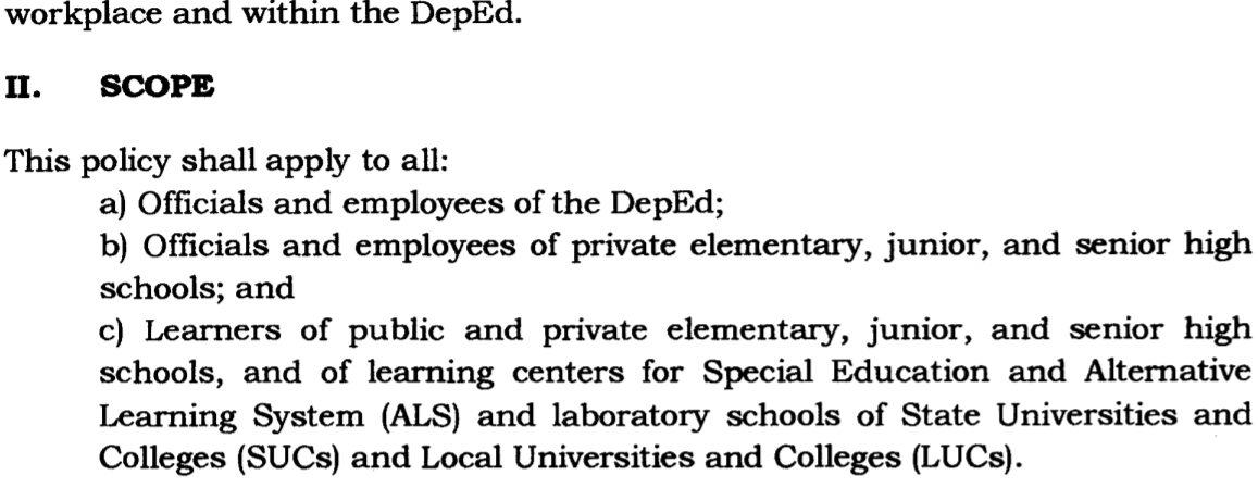 Gender-Responsive Basic Education Policy - DepedClick