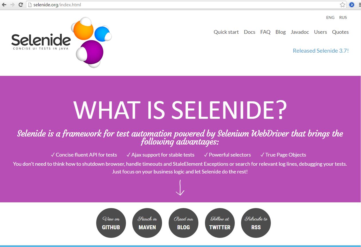 Kranthi's blogs: What is Selenide?