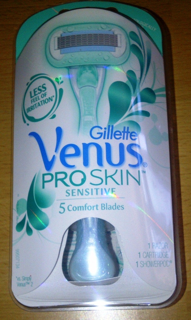 BeautySwot: Gillette Venus ProSkin Sensitive Razor - Review