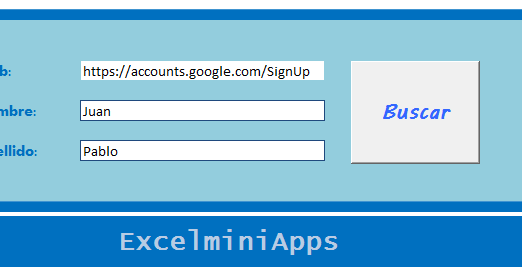 Mini Aplicaciones En Excel Autorrellenar Formulario Web Html Desde Excel Web Form Filling