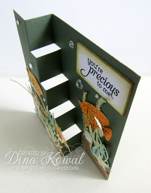 Dina Kowal Creative: Splitcoast Tutorial: Vertical Step Card