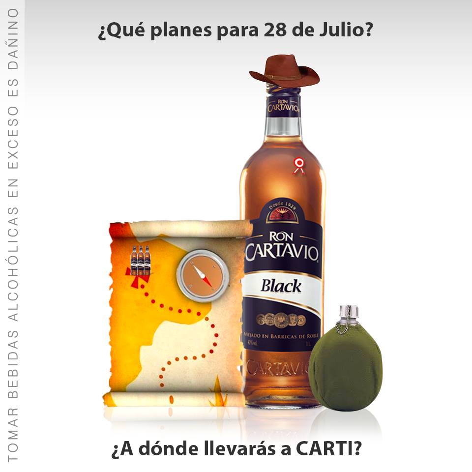 DOCTOR TRAGO: Publicidad Ron Cartavio