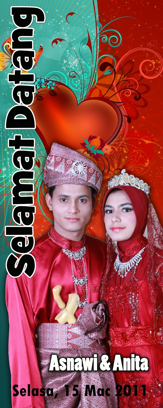 Butik Pengantin De Lyda Andaman: TEMPAHAN DJ PA SISTEM & DESIGN BANNER ...