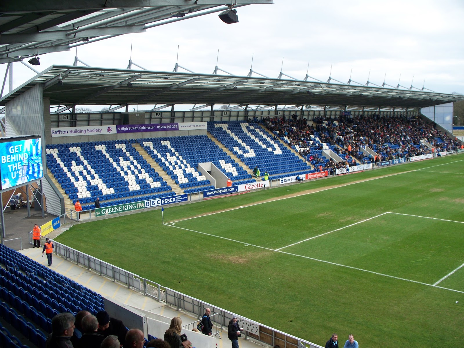 The Wycombe Wanderer: Colchester United - Colchester Community Stadium