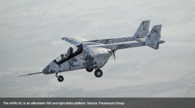 desarrollo defensa y tecnologia belica: AHRLAC llega el avión para ...