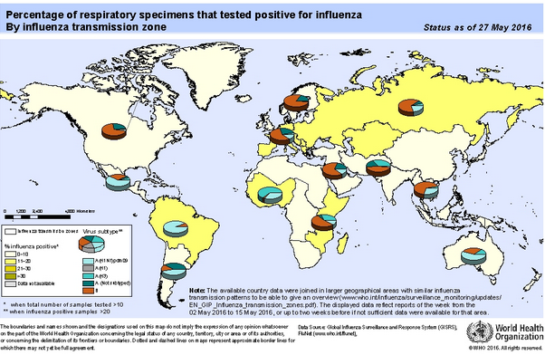 Avian Flu Diary: Influenza Picking Up In the Tropics & Southern Hemisphere