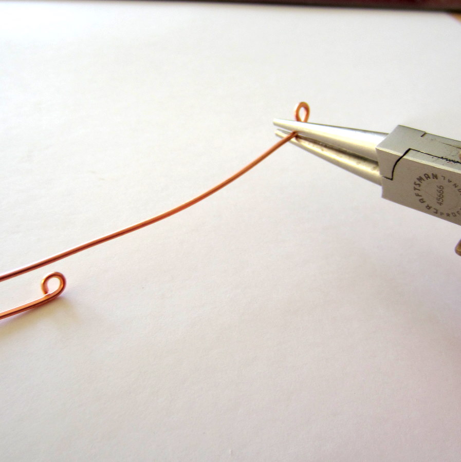 For the love of : Easy Peasy Wire Earrings with Posts Tutorial