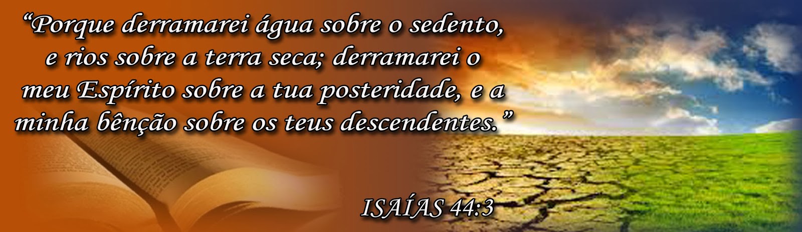 ESBOÇOS DE SERMÕES: MARCA PÁGINAS BÍBLICO ISAÍAS 44:3