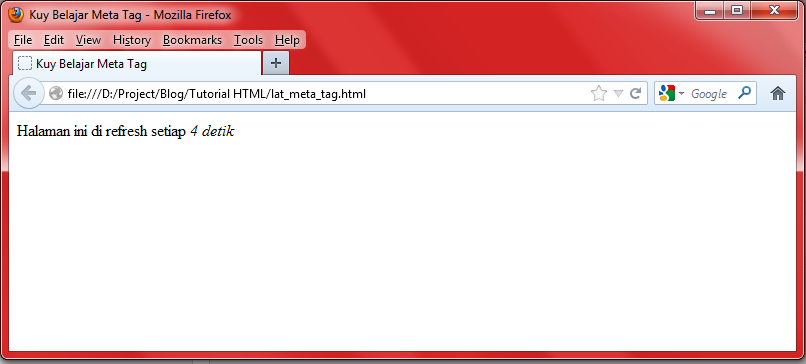 Fungsi Meta Tag Dalam HTML Beserta Cara Penggunaannya