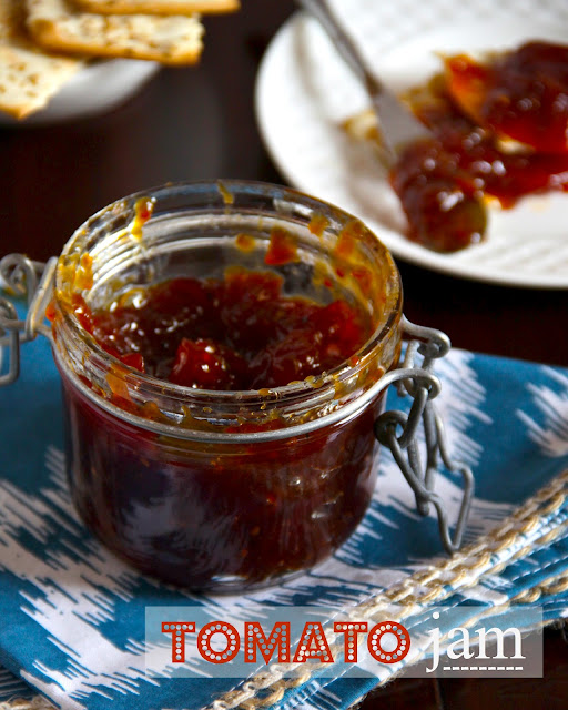 tomato jam - The Curious Plate