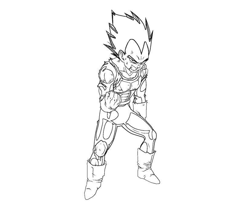 God Of Destruction Vegeta Coloring Page Coloring Pages