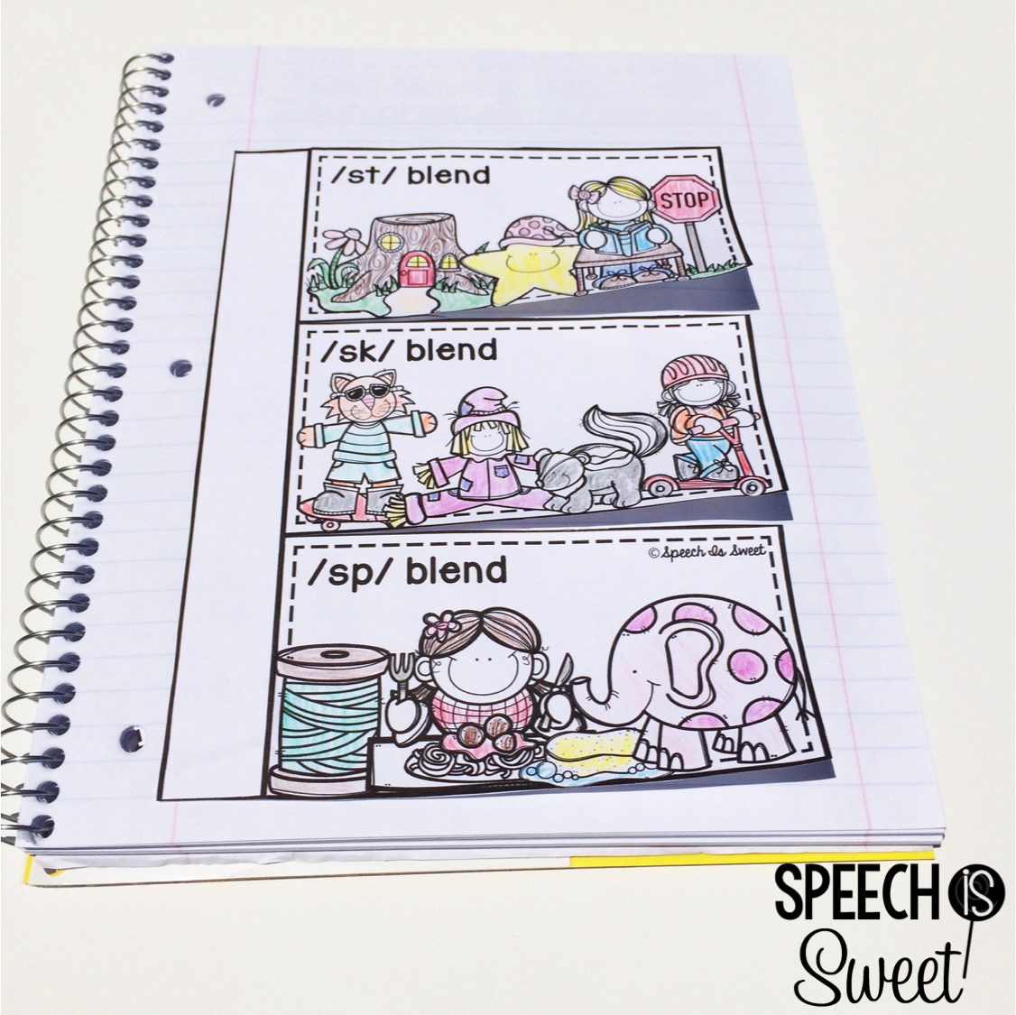 August Interactive Articulation Notebook! - Speech is Sweet