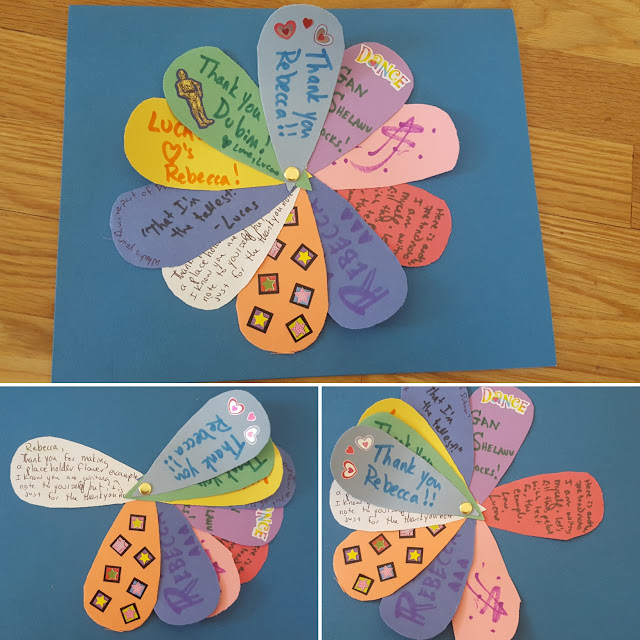 ChemKnits: End of Year Teacher Thank You Craft from the Whole Class