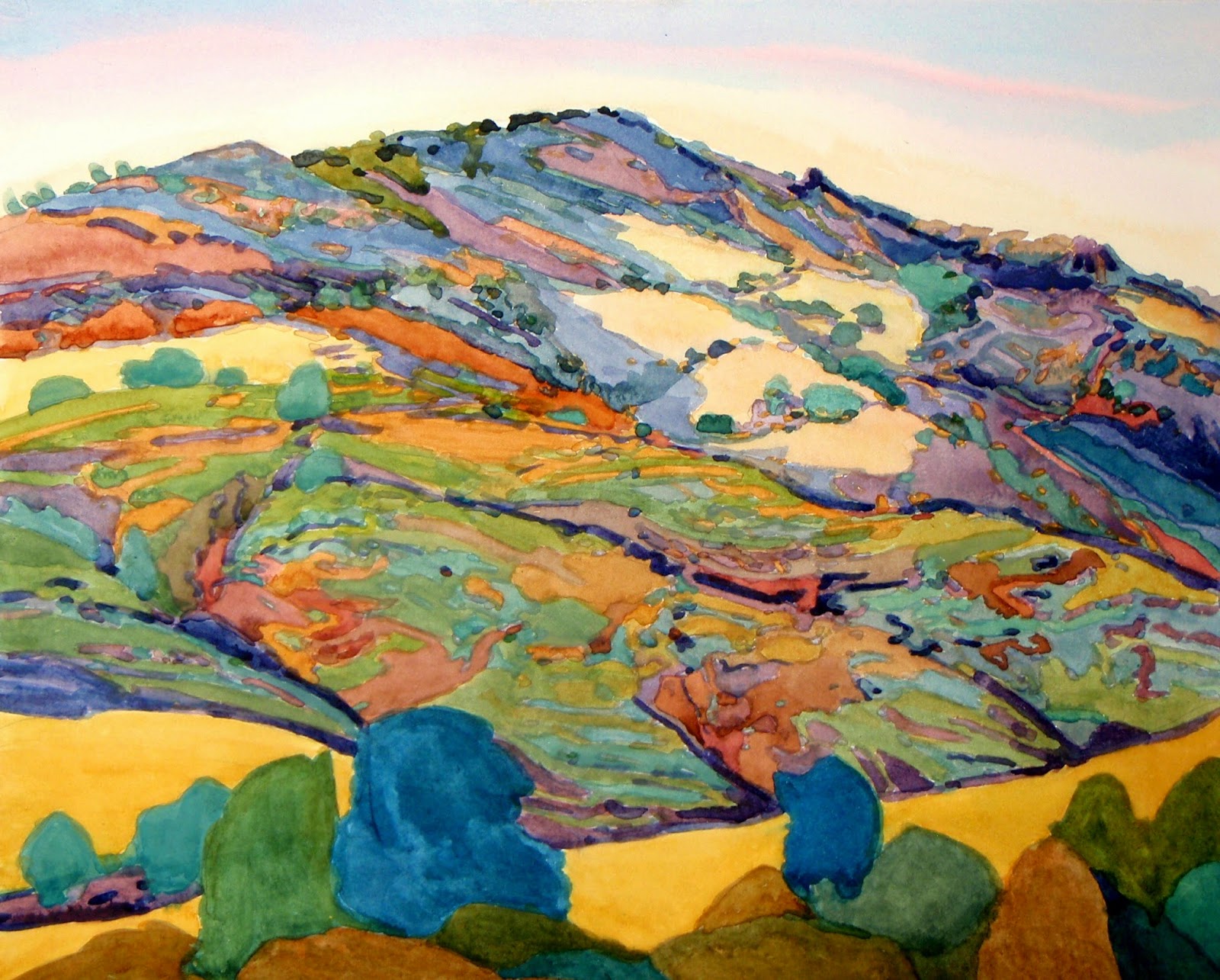 robin purcell california watercolors in the plein air tradition: After ...