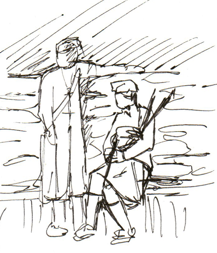 Tempo: Silent Night Sketch Artists: Lee Blauersouth