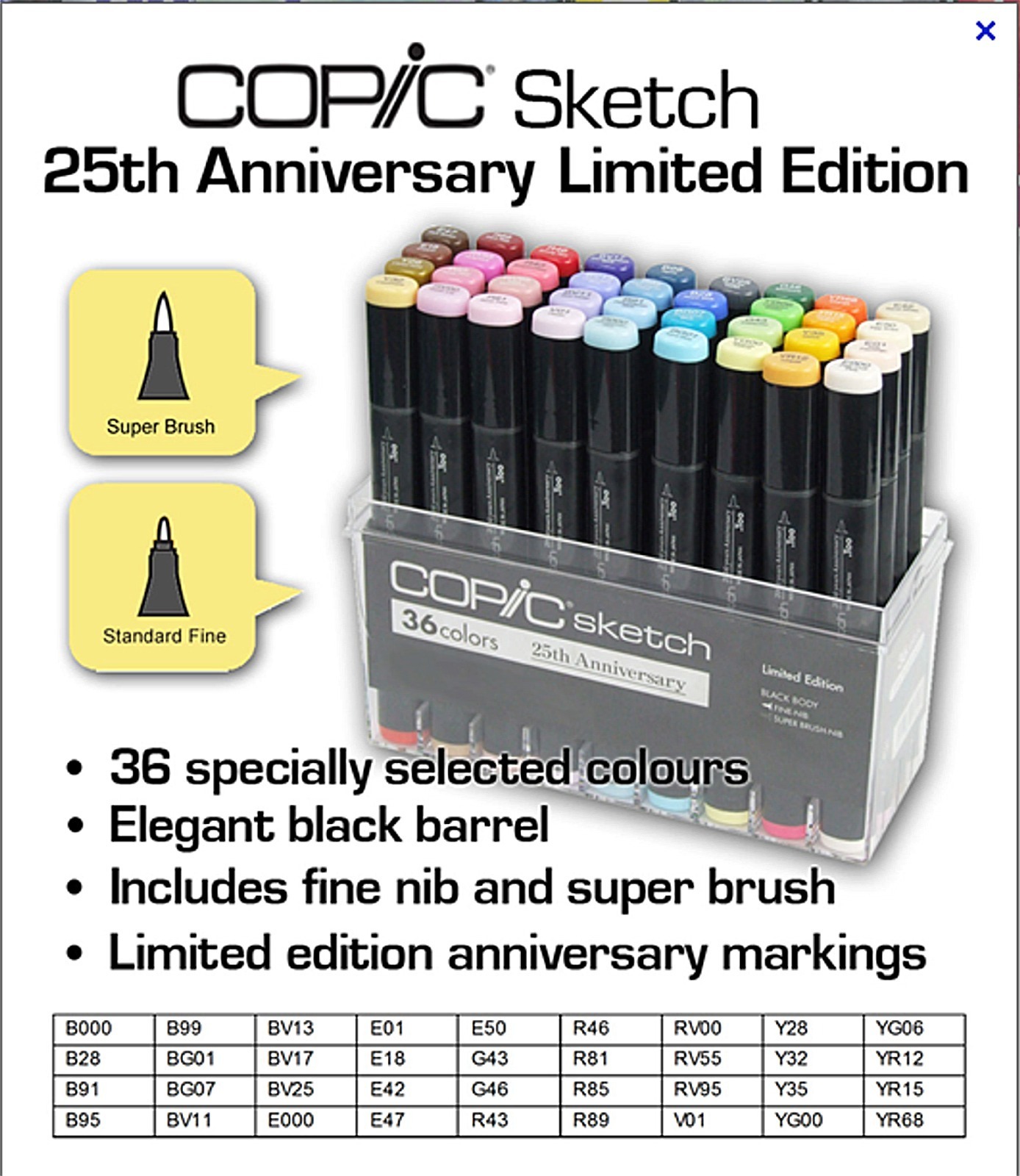 PageMaps: Copic 25th anniversary pens just $160 for the set!