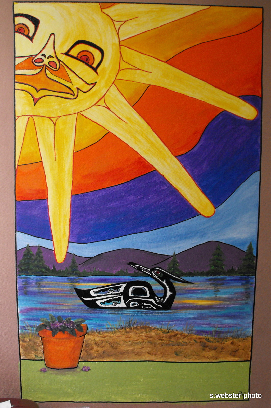 we-love-kamloops: First Nations Murals ~ Artist Joey Nash ~ Parkcrest ...