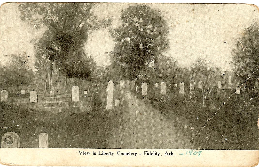Old Jail Museum Complex: Liberty Cemetery Circa 1909
