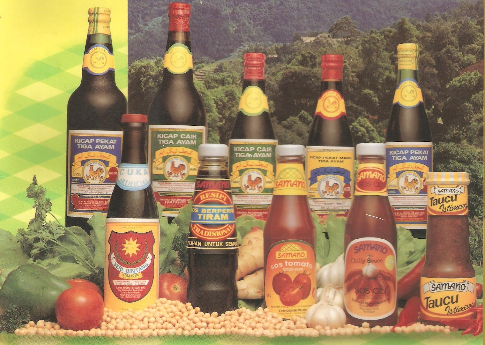 KICAP TIGA AYAM SOS SAMANO: Sejarah