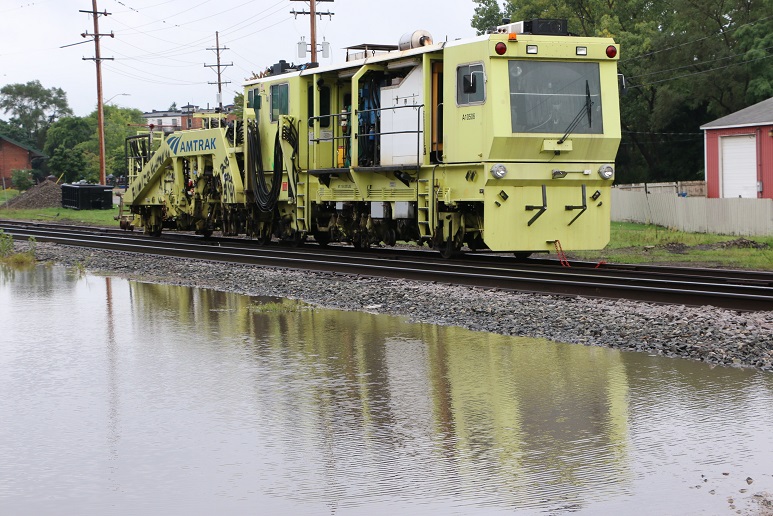 Michigan Exposures: Amtrak Maintenance of Way Vehicle