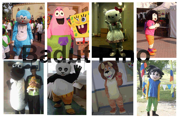 badut ulang tahun: Badut karakter