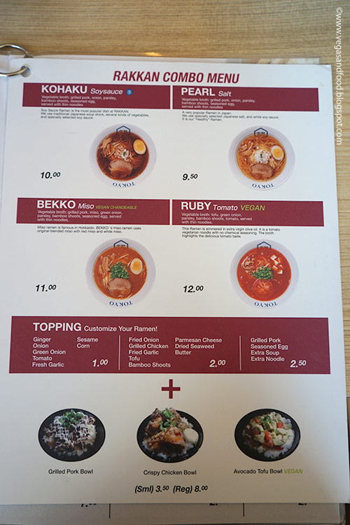 Rakkan ramen - Little Tokyo - Vegas and Food