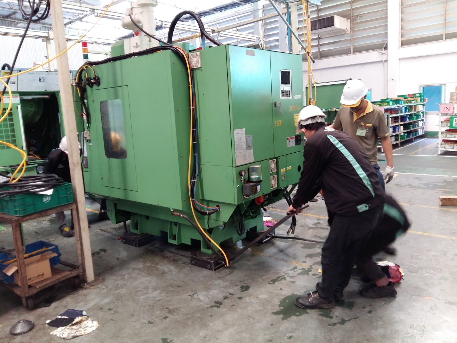 CNC Line Kaizen TBKK | รับขนย้าย-ติดตั้งเครื่องจักรอุตรสาหกรรม เดินระบบ ...