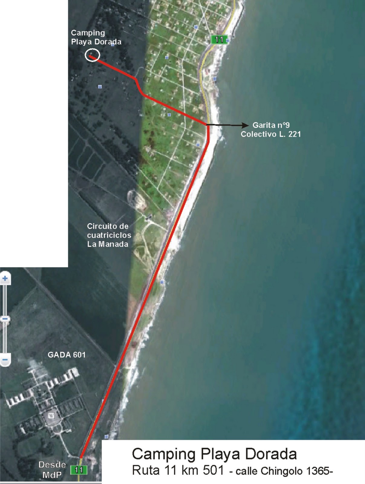 Camping Playa Dorada: 18/12/11