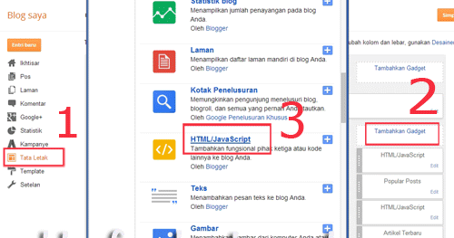 Cara Membuat Widget Recent Post / Artikel terbaru Yang Simpel Di blog