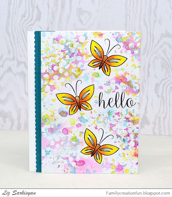 Create For Family and Friends: Saying Hello with some Butterflies