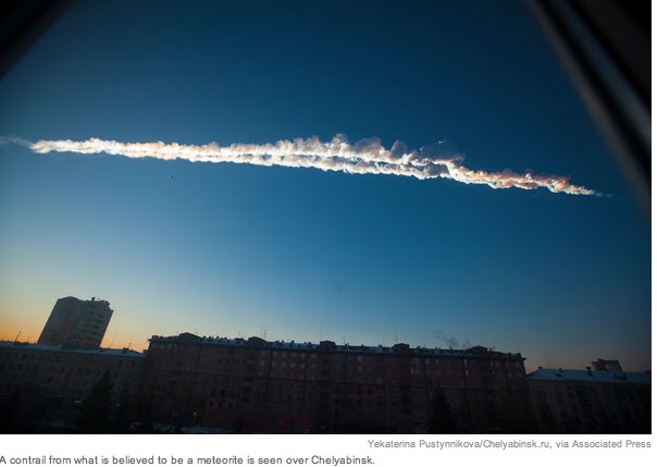Geology in Motion: Meteor blast over Russia