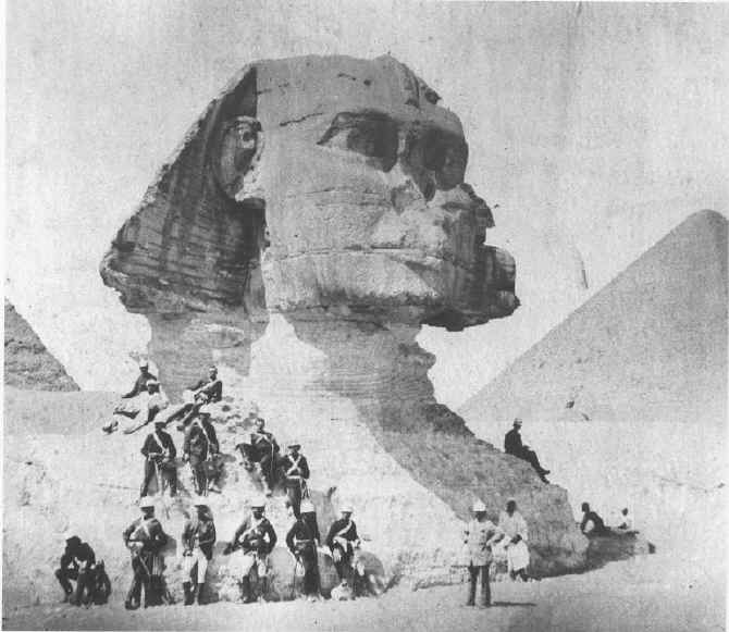 The Great Sphinx, circa 1880 ~ Vintage Everyday