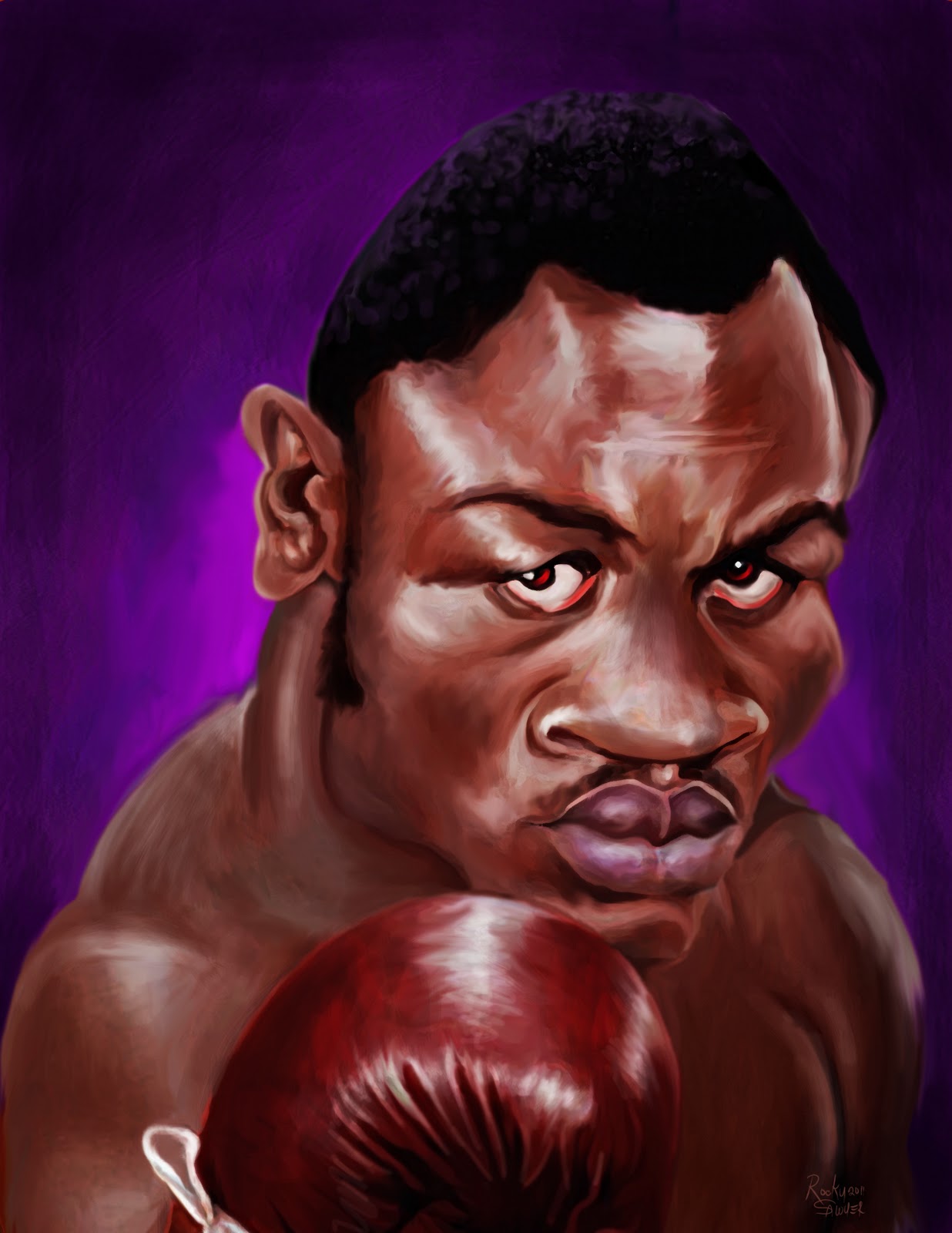 Sawyer Illustration Inc. caricature and cartoon art studio: Joe Frazier ...