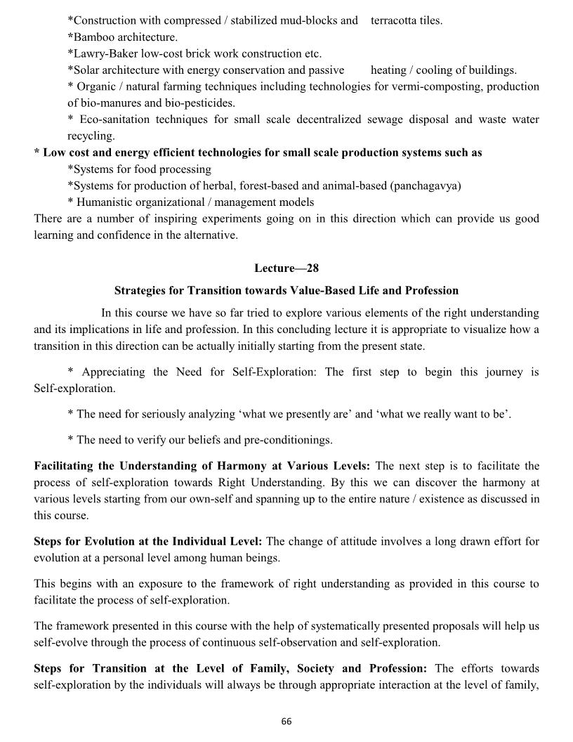 human values & professional ethics, HVPE notes