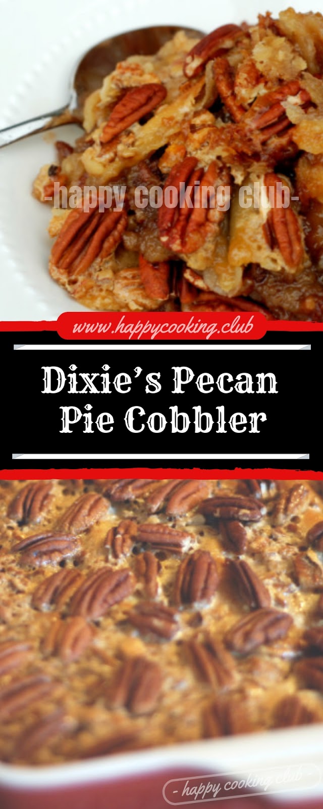 Dixie's Pecan Pie Cobbler Recipe - Find Vegetarian Recipes