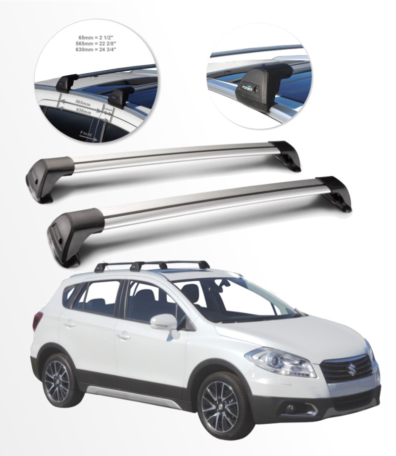 Ray's 優質高CP二手中古車/車頂架橫桿/汽車化工用品: 鈴木汽車 SUZUKI CROSSOVER SX4 車頂置放架橫桿