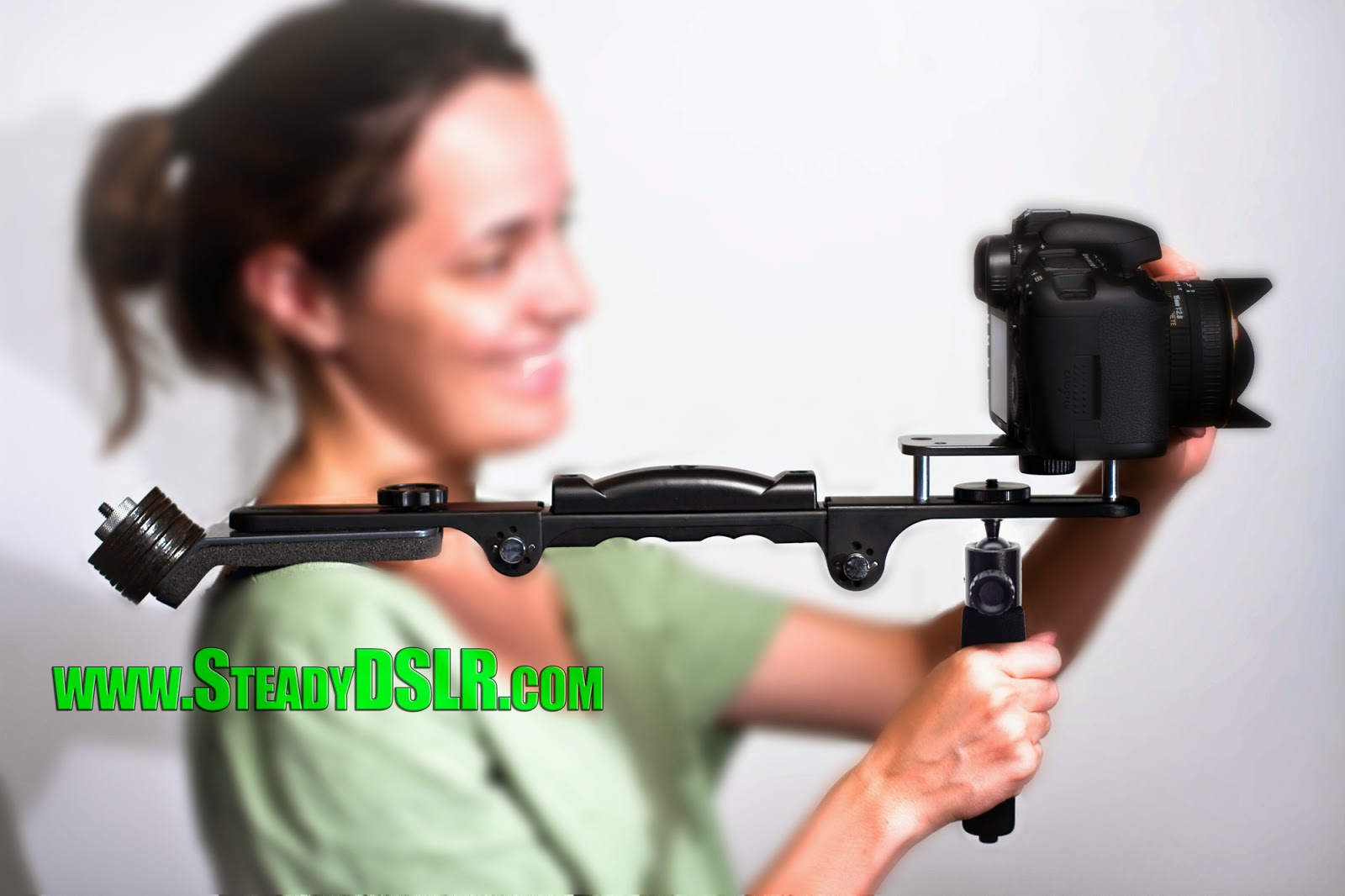 SteadyDSLR | DSLR Camera Stabilizer + Shoulder Support Video Rig!: How ...