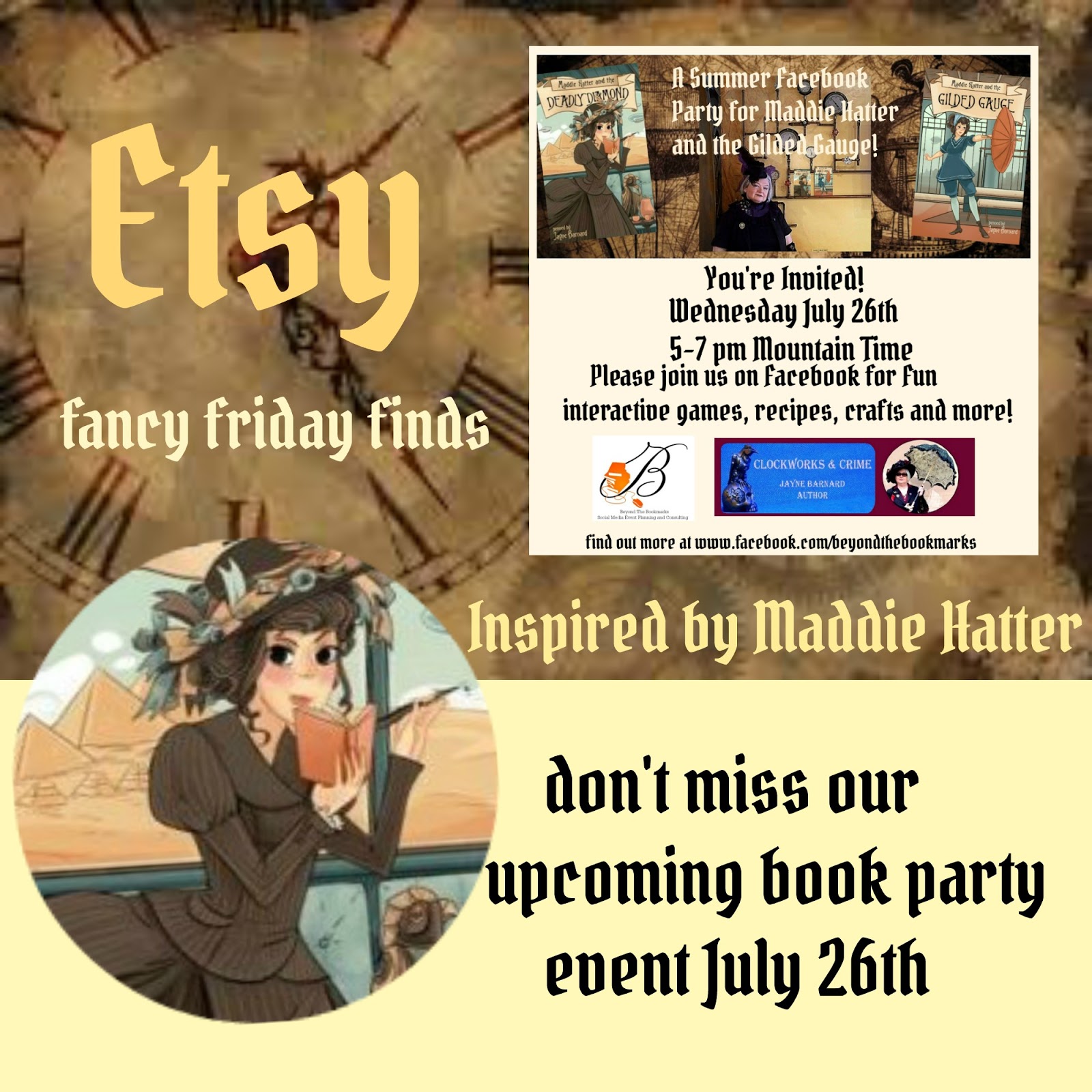 A Cup Of Tea and A Cozy Mystery: Fancy Friday Finds Inspired by Maddie Hatter and the Gilded ...