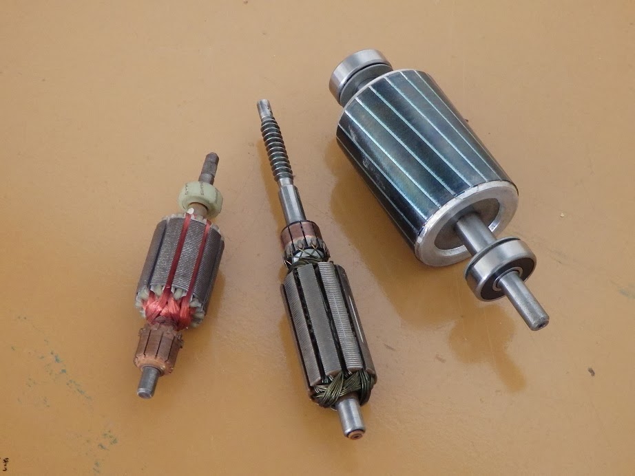 Rotores de motores eléctricos - ¿De quien es este tornillo?