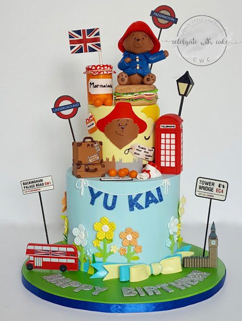 Celebrate with Cake!: Paddington Bear 2 tiers Cake