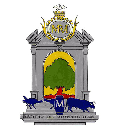 San Telmo y Montserrat: ESCUDO Y MAPA OFICIAL DE MONTSERRAT