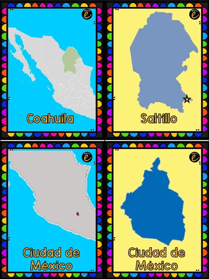 CUARTO B_30 DE ABRIL: ESTADOS Y CAPITALES