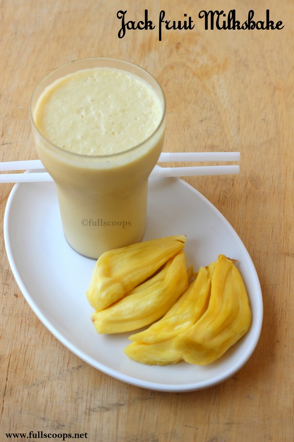 Jack fruit Milkshake ~ Full Scoops - A food blog with easy,simple ...