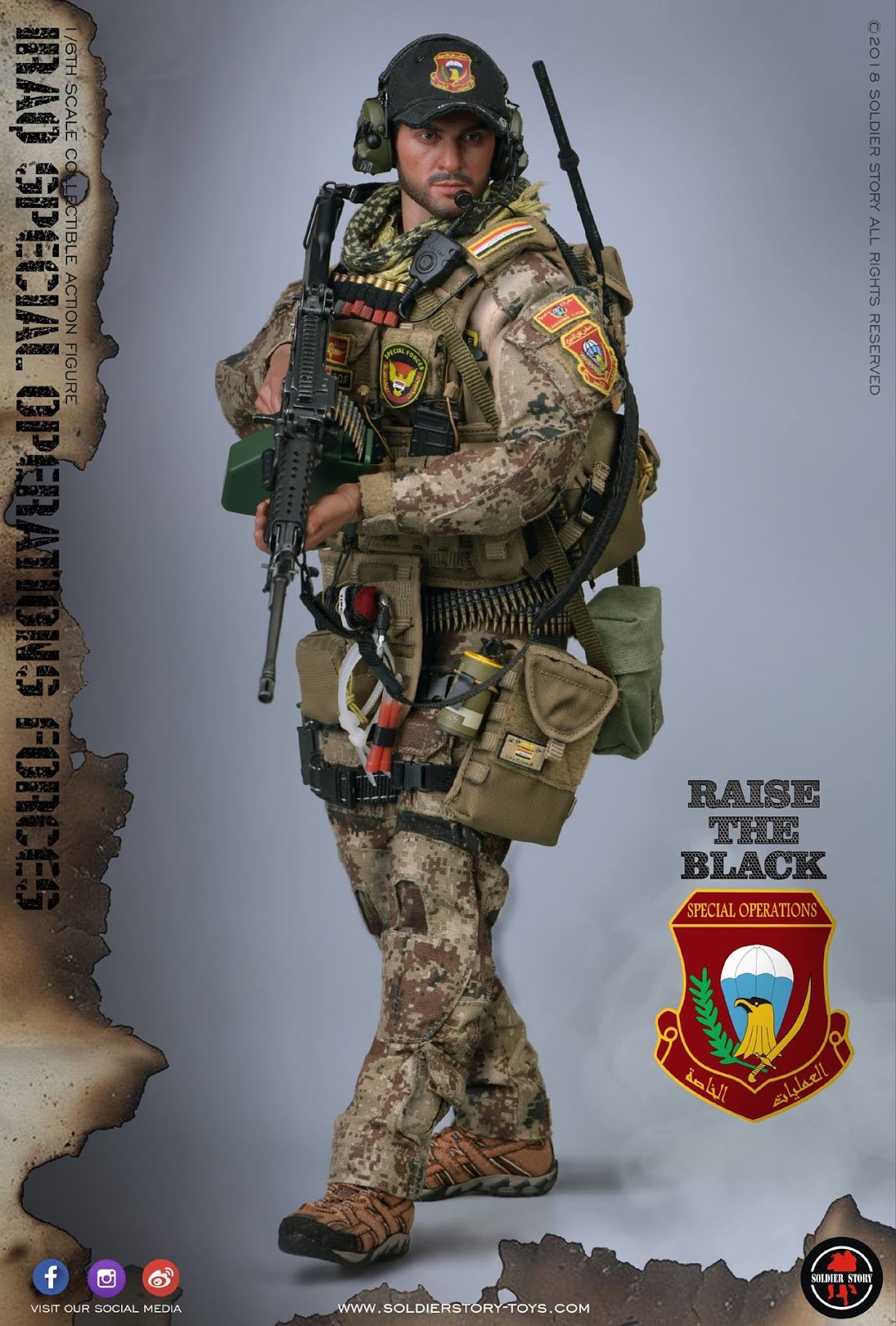 toyhaven: SoldierStory 1/6th scale Iraq Special Operations Forces “ISOF ...