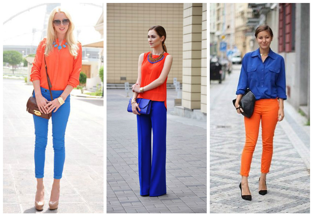 BohoChic: Combinando cores: Laranja e Azul!