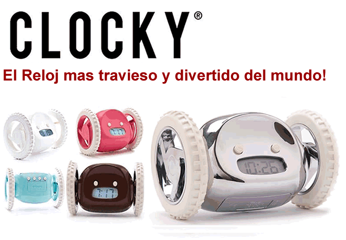 Clocky! Ahora en Colombia